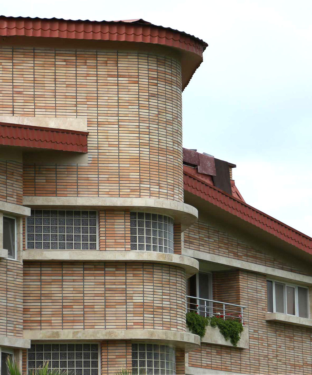 Chamotte Model L-Shaped Refractory Cladding Tile – kian sadra tavana style